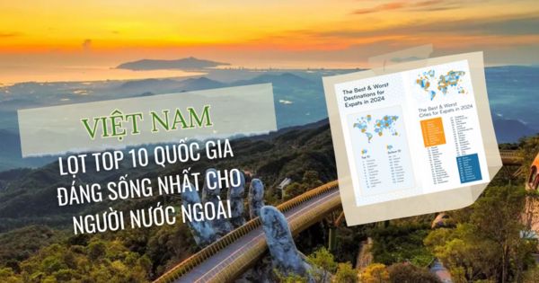 Việt Nam lọt top danh sách 10 quốc gia đáng sống nhất cho người nước ...